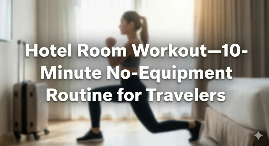Hotel Room Workout: 10-Minute No-Equipment Routine for Travelers
